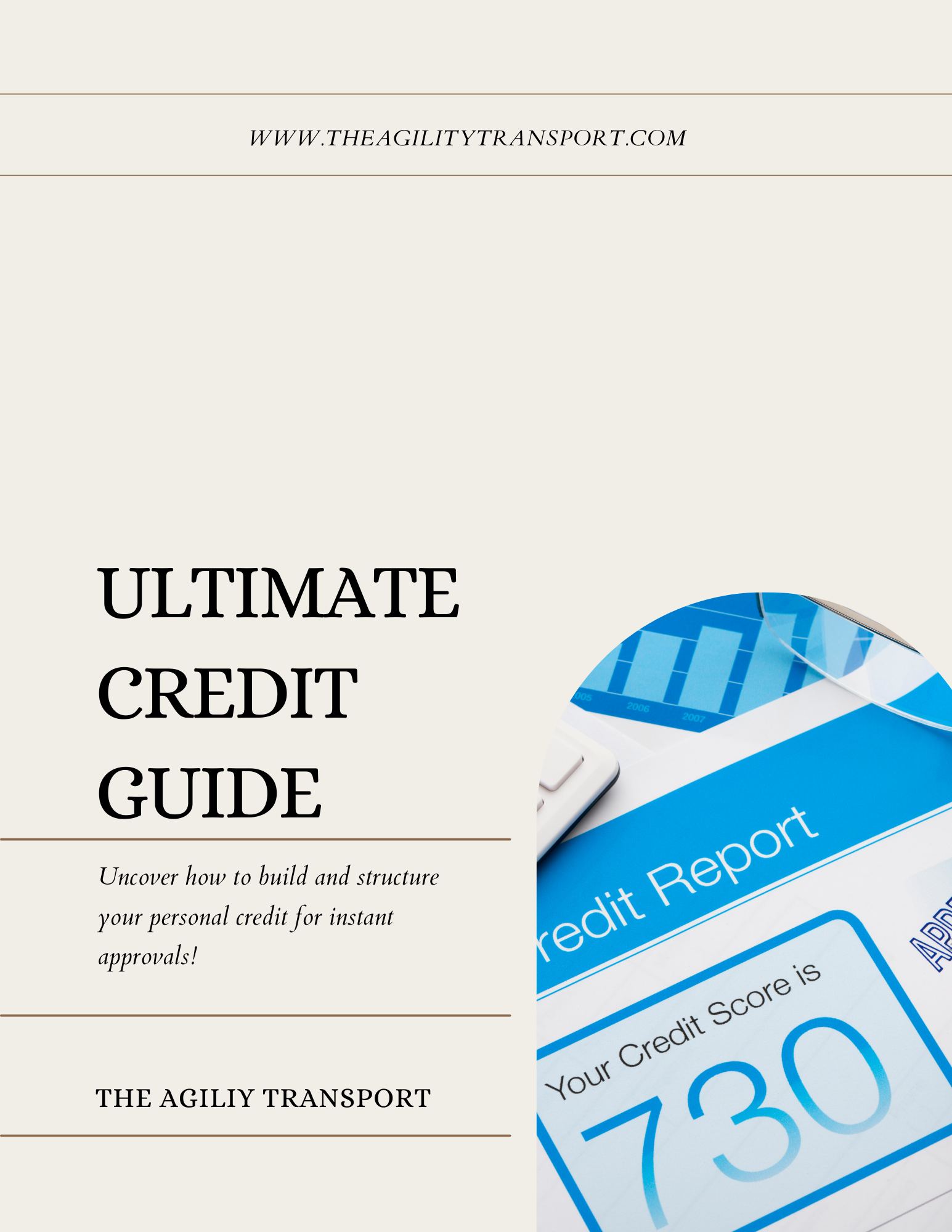 [FREE] The Ultimate Credit Guide – The Agility Transportation